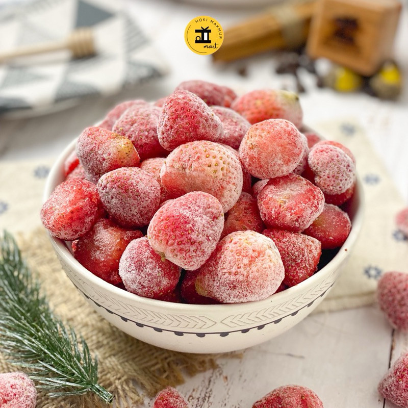 Jual STOBERI FROZEN 1 KG | STRAWBERRY FROZEN 1 KG | Shopee Indonesia