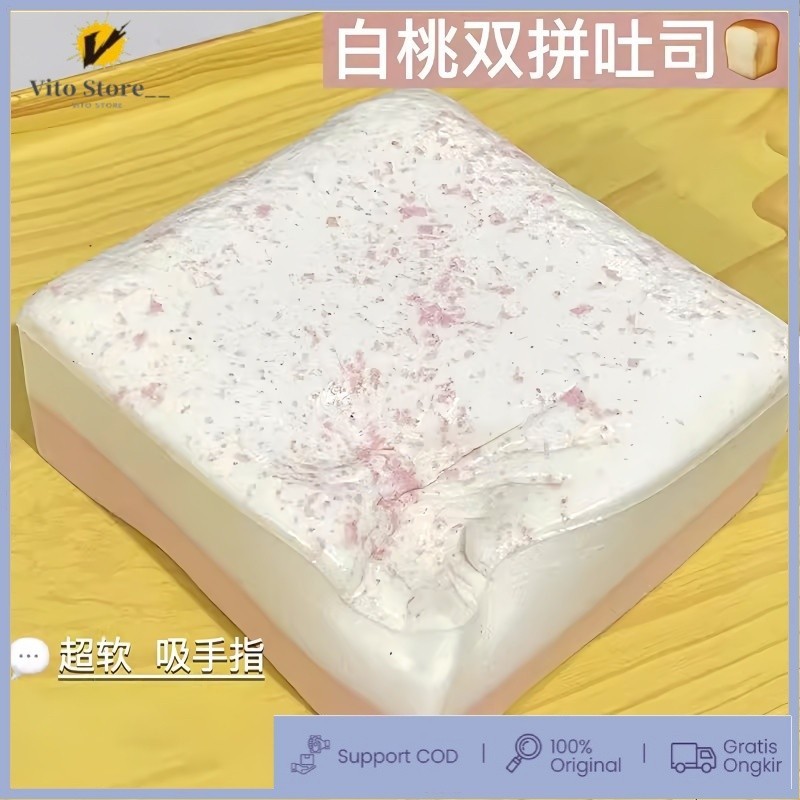 Jual （READY STOCK） Jumbo Sticky Toast By Moozy Squishy | Shopee Indonesia