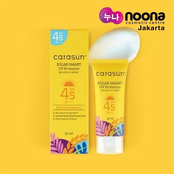 Jual CARASUN SOLAR SMART UV PROTECTOR SPF 45 PA++++ 30 ML | Shopee Indonesia