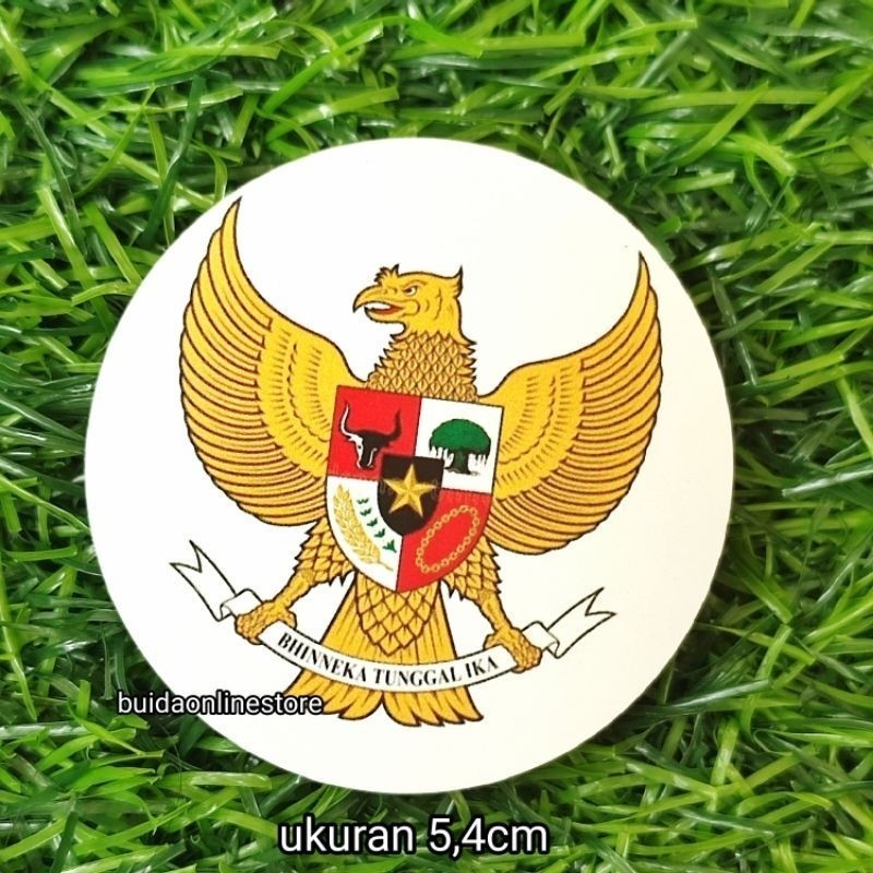 Jual Stiker Bulat Dirgahayu Republik Indonesia NKRI merah putih HUT RI ...