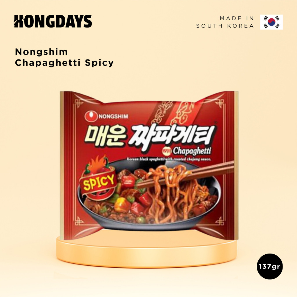 Jual Nongshim Chapaghetti Spicy 137g - Jajangmyeon Pedas - HONGDAYS ...