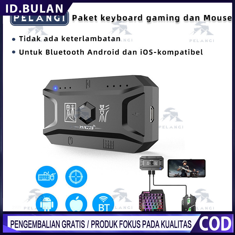 Jual Paket keyboard gaming dan Mouse/Single Hand Gaming RGB Keyboard dan mouse PUBG keyboard ...