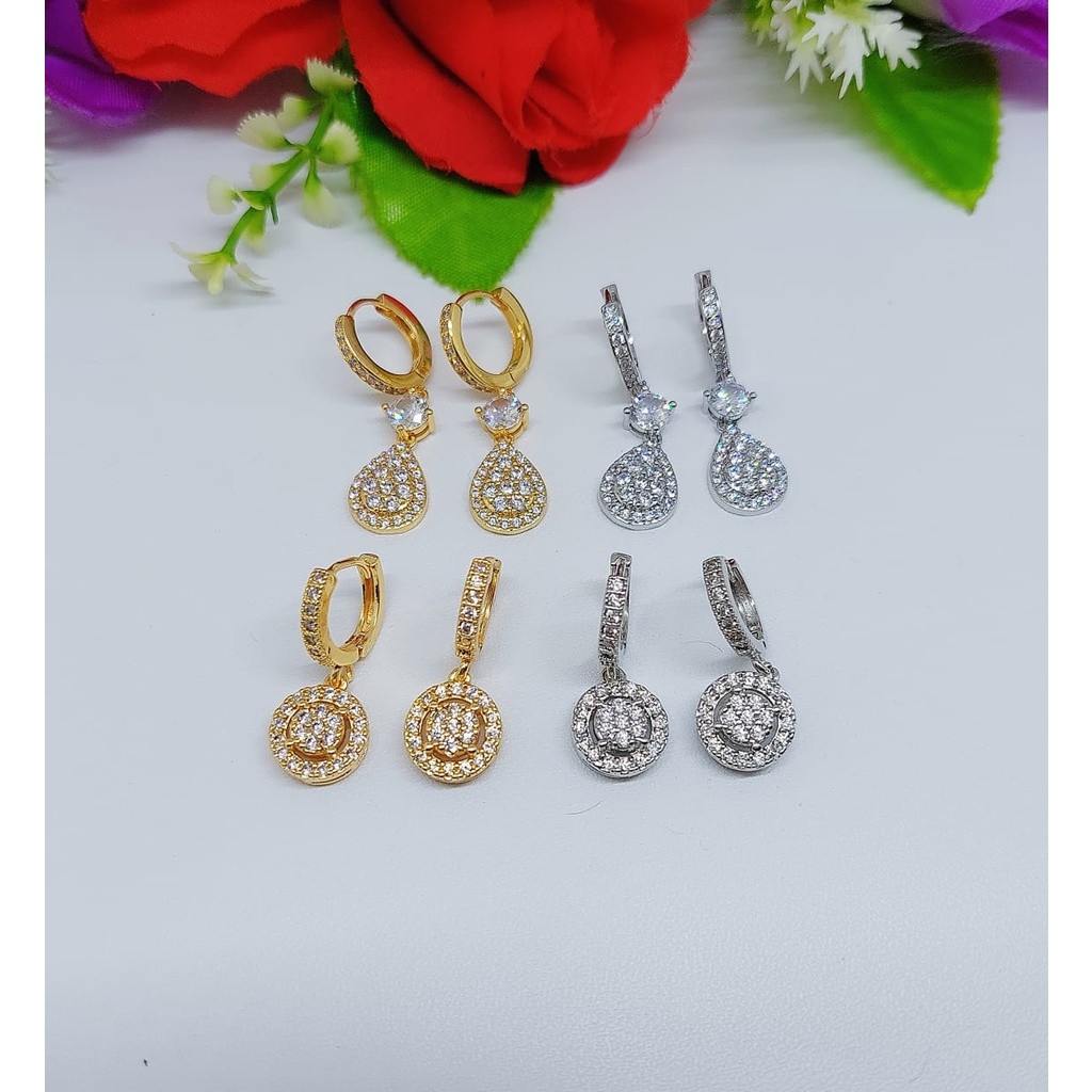 Jual Permata Lapis Emas Bulat Lonjong | Shopee Indonesia