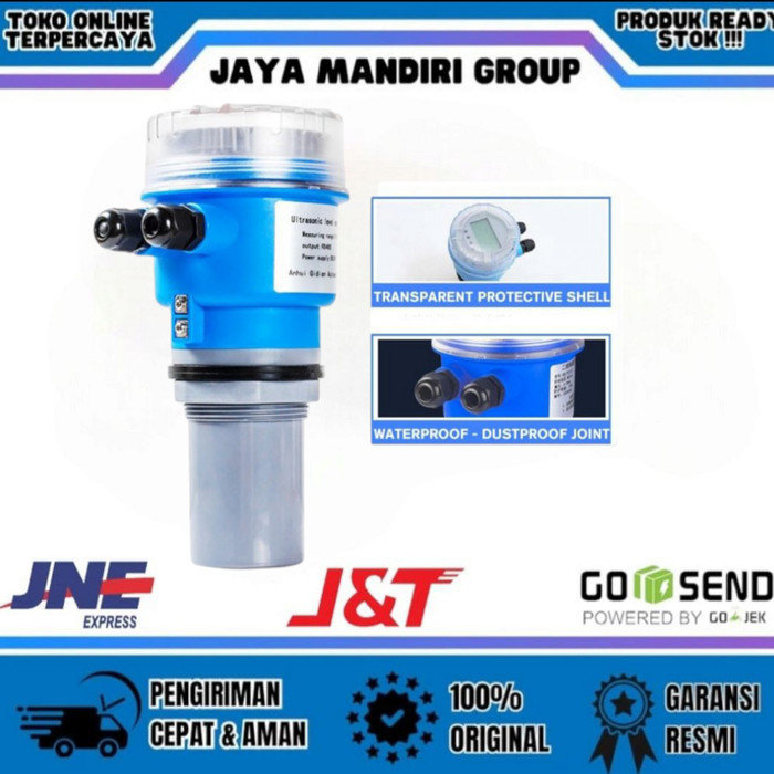Jual Ultrasonic Water Level Sensor IP68 Waterproof 4 20ma & RS485 - 4 ...