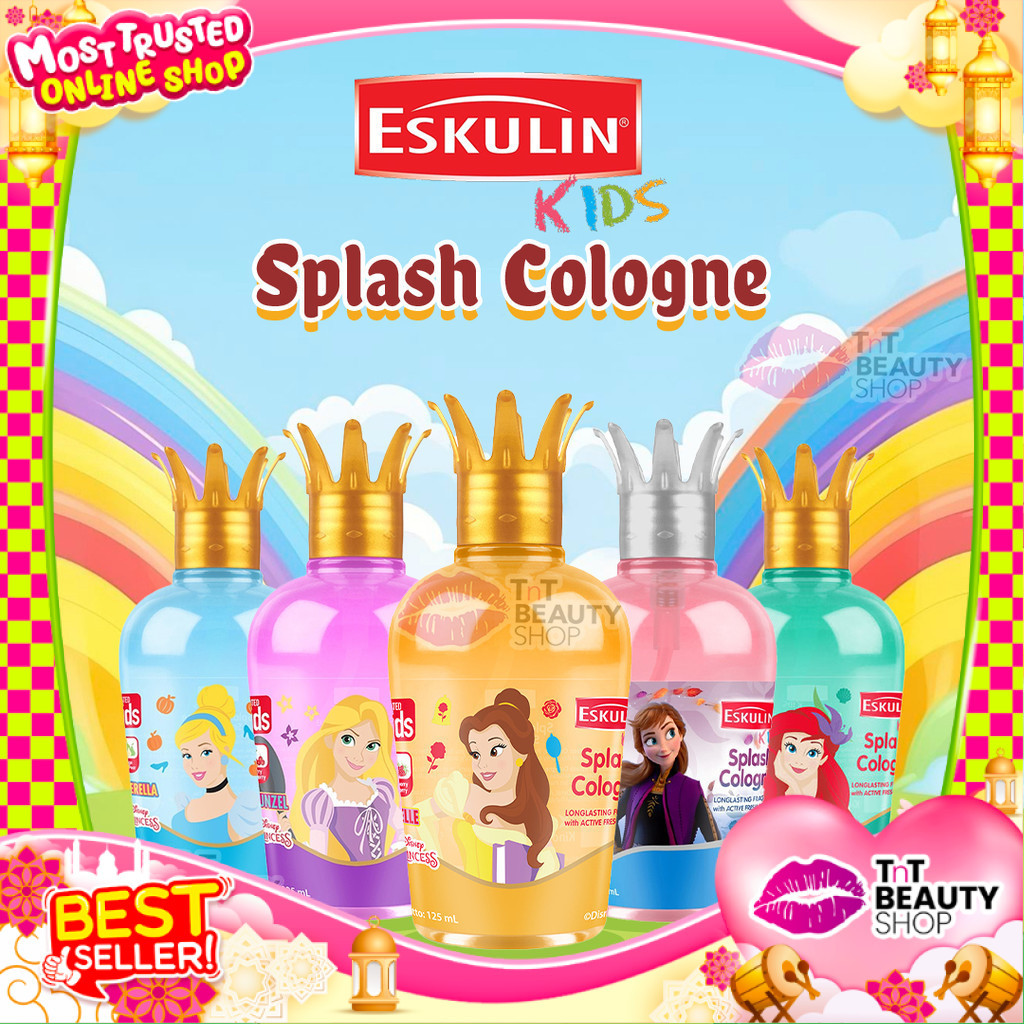 Jual Eskulin Kids Spray Cologne Princess 125ml | Eskulin Kids Princess ...