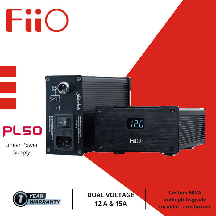 Jual FiiO PL50 2023 Dual Voltage Linear Power Supply | Shopee Indonesia