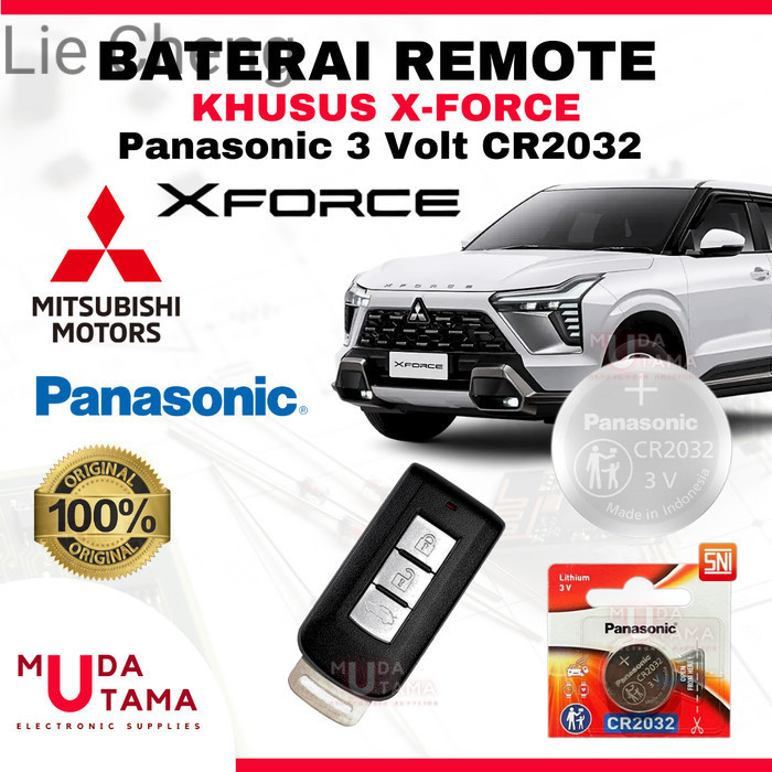 Jual LC Baterai Remote MITSUBISHI XFORCE - ORIGINAL PANASONIC CR2032 ...