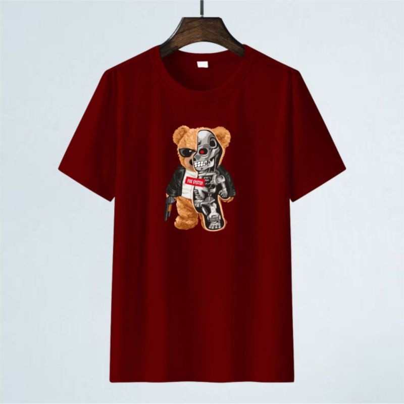 Jual LABBANG Baju Koas T-Shirt Pria Wanita TERMINATOR Print DTF Style ...