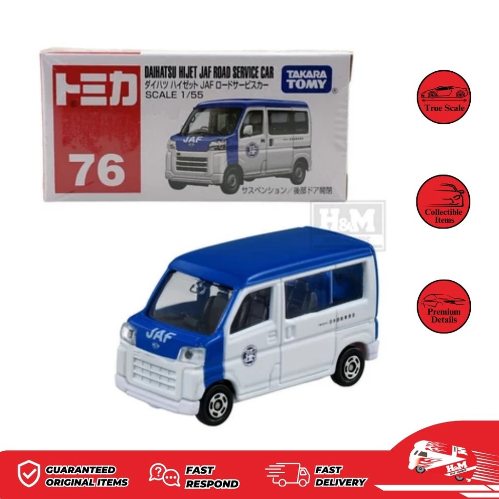 Jual Tomica 76 Daihatsu Hijet Jaf Road Service Car - Takara Tomy | Shopee Indonesia