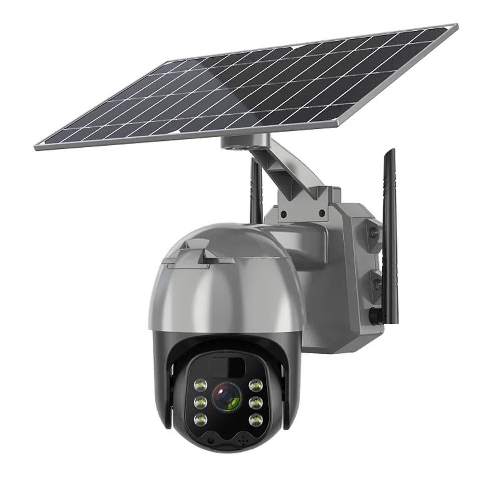 Jual 3MP WiFi Camera Outdoor 4G Solar Surveillance Axis Network Camera ...