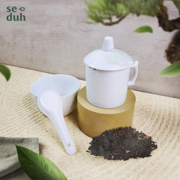 Jual Porcelain Tea Cupping Set / Set Gelas Cangkir Keramik Tasting Teh ...