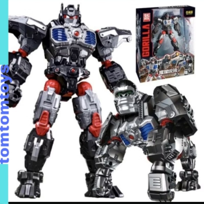 Jual OPTIMUS PRIMAL Robot GORILLA Transformers Deformation Figure ...