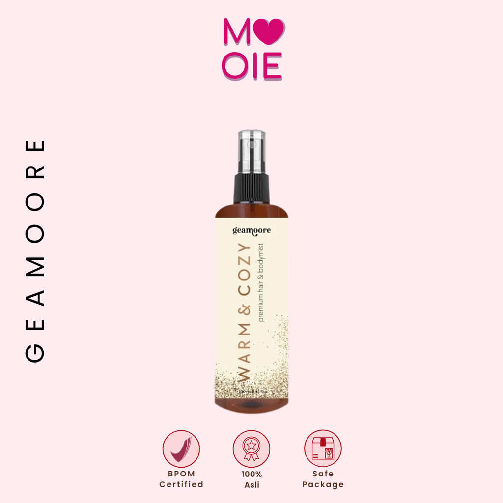 Jual Geamoore Warm & Cozy Hair & Body Mist Premium 250 ML | Shopee ...