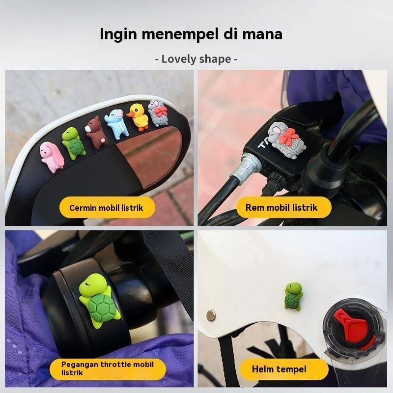 Jual Dekorasi Motor & Mobil/Boneka Bebek Kuning Lucu/Aksesoris Helm ...