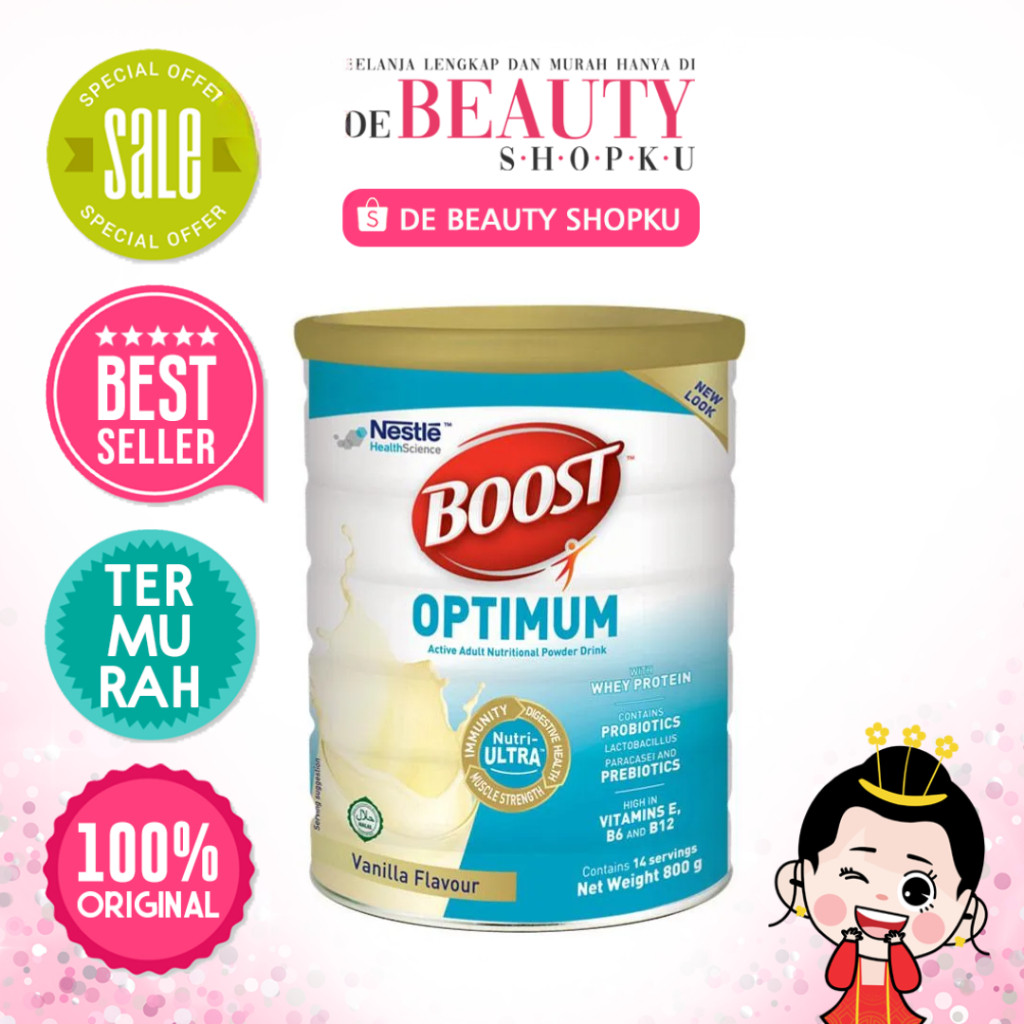 Jual Nestle Boost Optimum 800gr | Shopee Indonesia