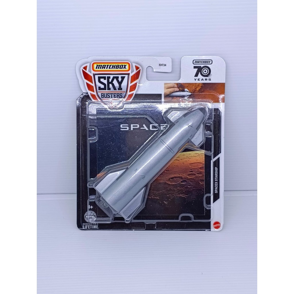 Jual Matchbox Sky Busters SpaceX Starship | Shopee Indonesia