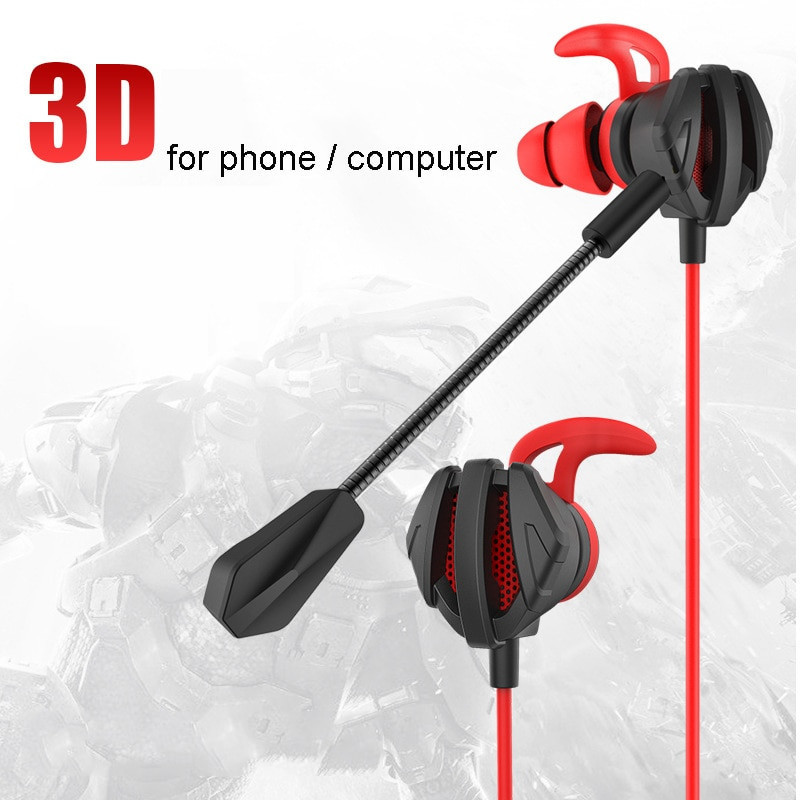Jual G9 Earphone Gaming In-Ear Berkabel Universal dengan Mikrofon untuk ...