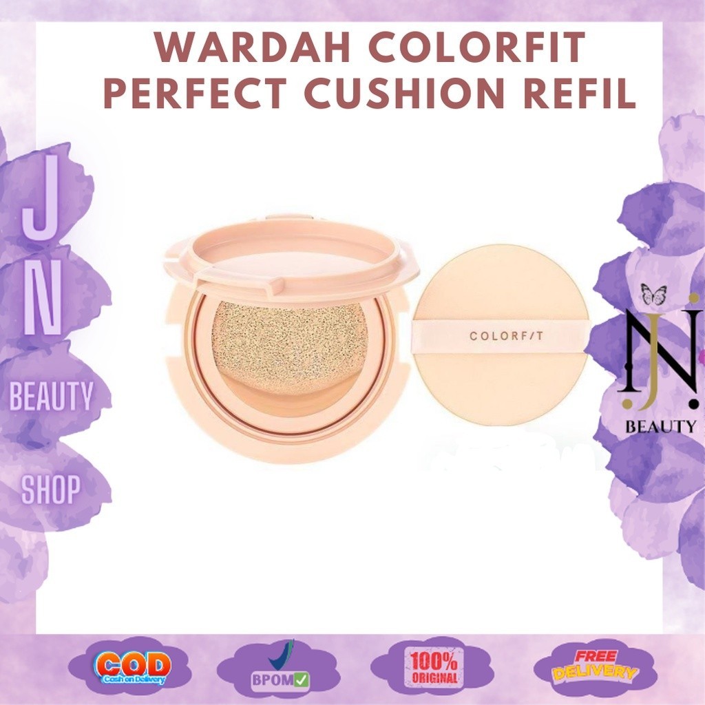 Jual WARDAH COLORFIT PERFECT GLOW CUSHION REFILL | Shopee Indonesia