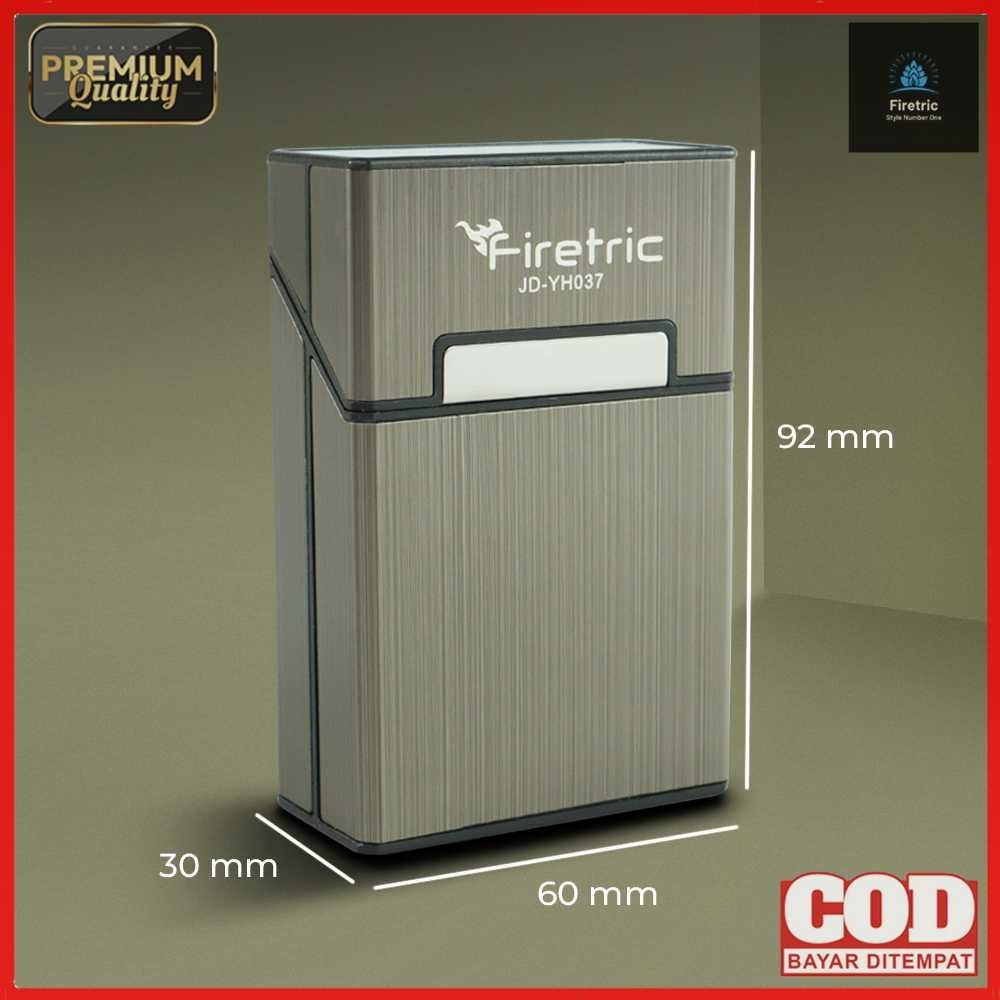 Jual Firetric Kotak Tempat Penyimpanan Rokok 20 Slot Cigarette Case ...