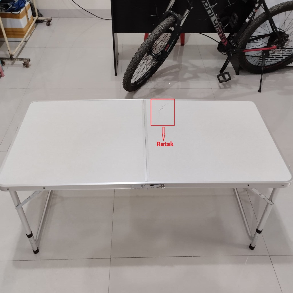 Jual Meja Koper Lipat Portabel Serbaguna 120 cm x 60 cm x 70 cm ...