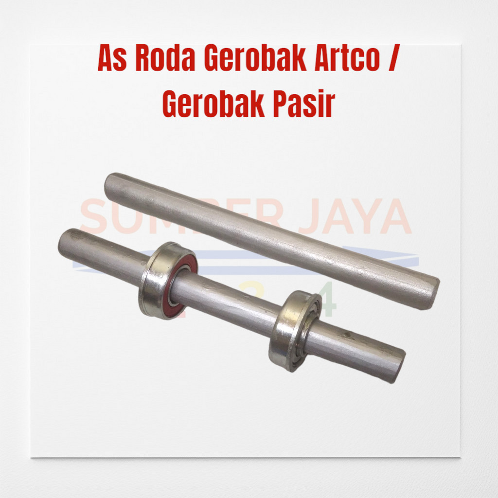 Jual As Roda Gerobak Pasir 17Cm | Dorong | Sorong Arco Artco Arko ...