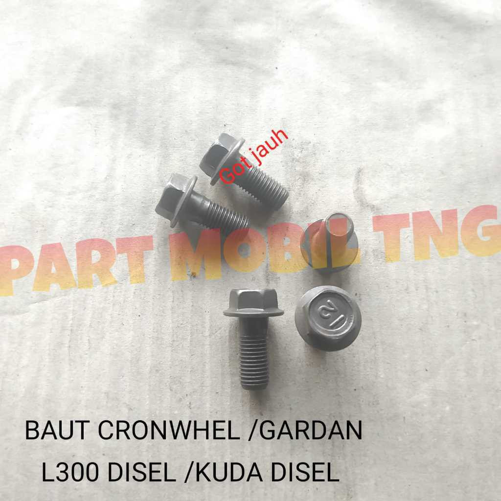 Jual Baut Bolt Crown Wheel Crownwheel Gardan Mitsubishi L300 Diesel ...