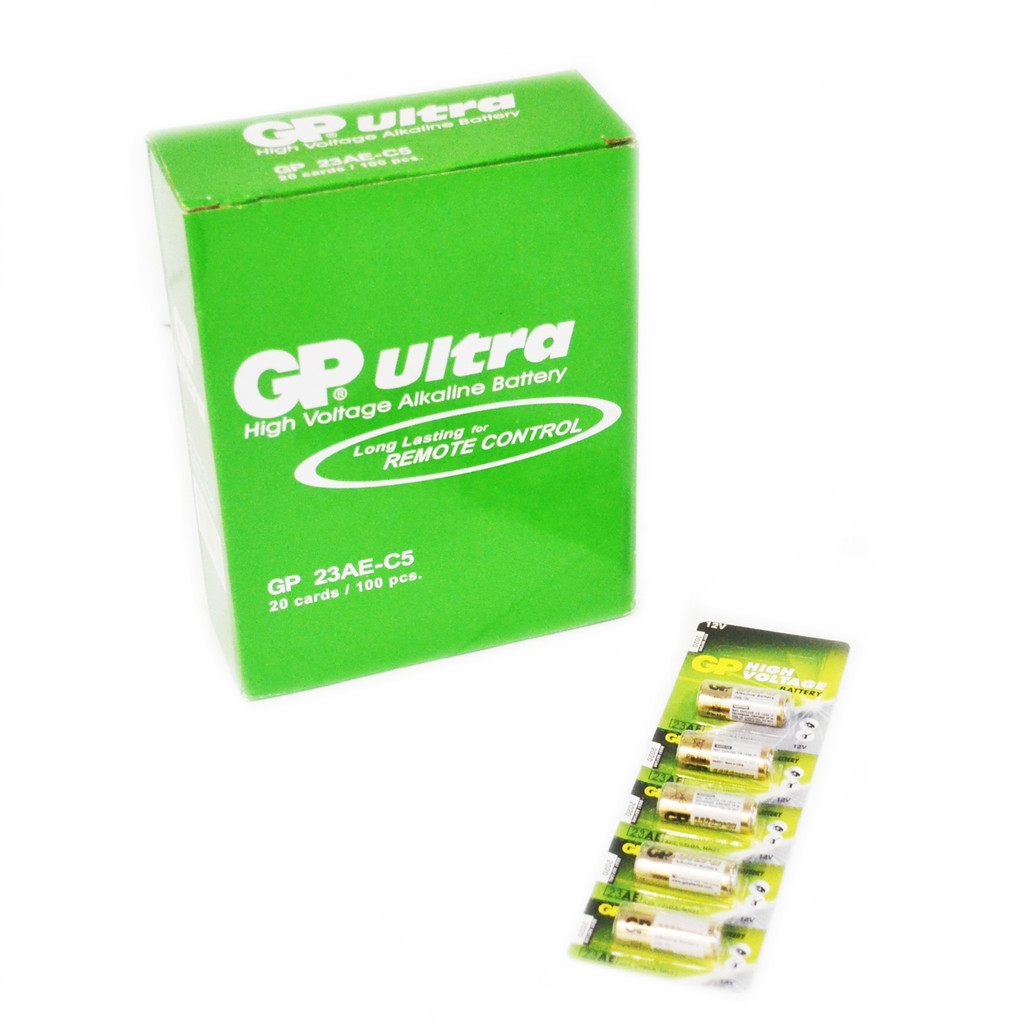 Jual Baterai Gp A23 12v Remot Bel Battery 23AE High Voltage 23A ...