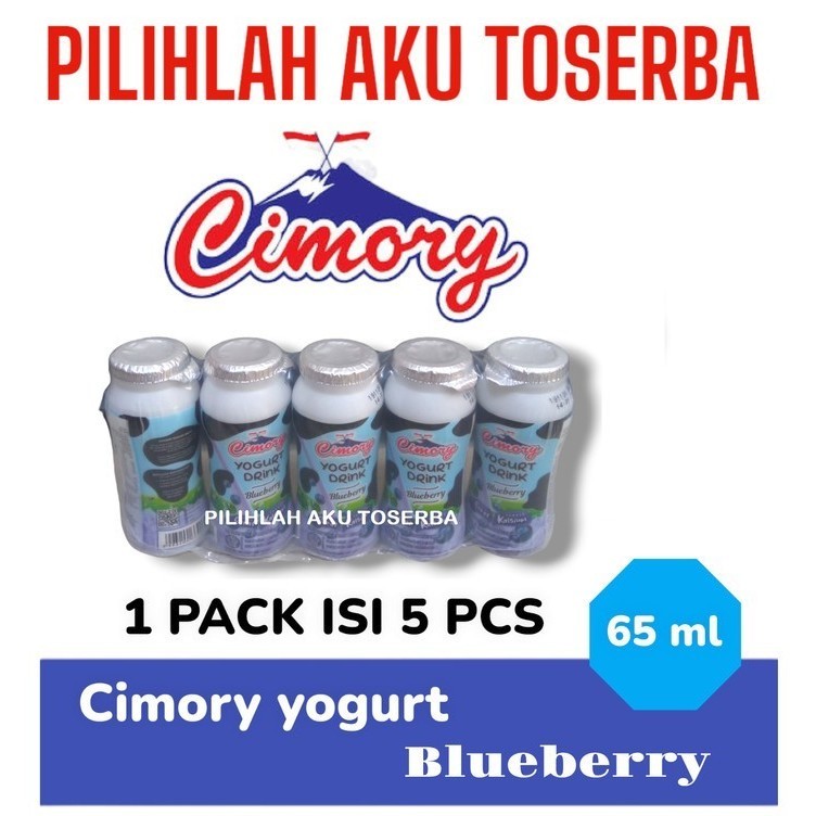 Jual CIMORY YOGURT Drink BLUEBERRY 65 ml - ( HARGA 1 PACK ISI 5 ) | Shopee Indonesia