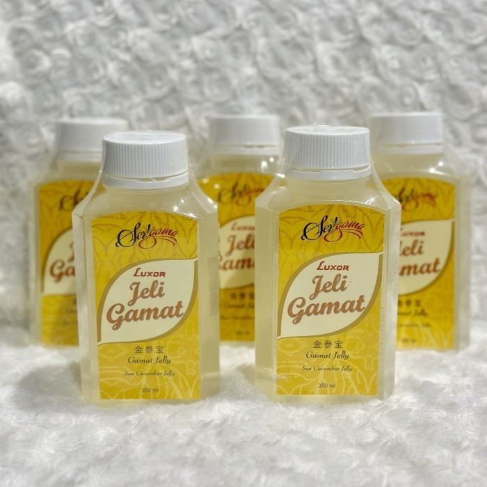 Jual LUXOR Jelly Gamat Asli - ORIGINAL Teripang Emas Jeli Gamat 350ML ...