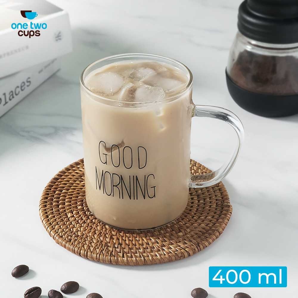 Jual Gelas Kaca Cangkir Minum Teh Kopi Minuman Jus Glass Coffee Mug ...