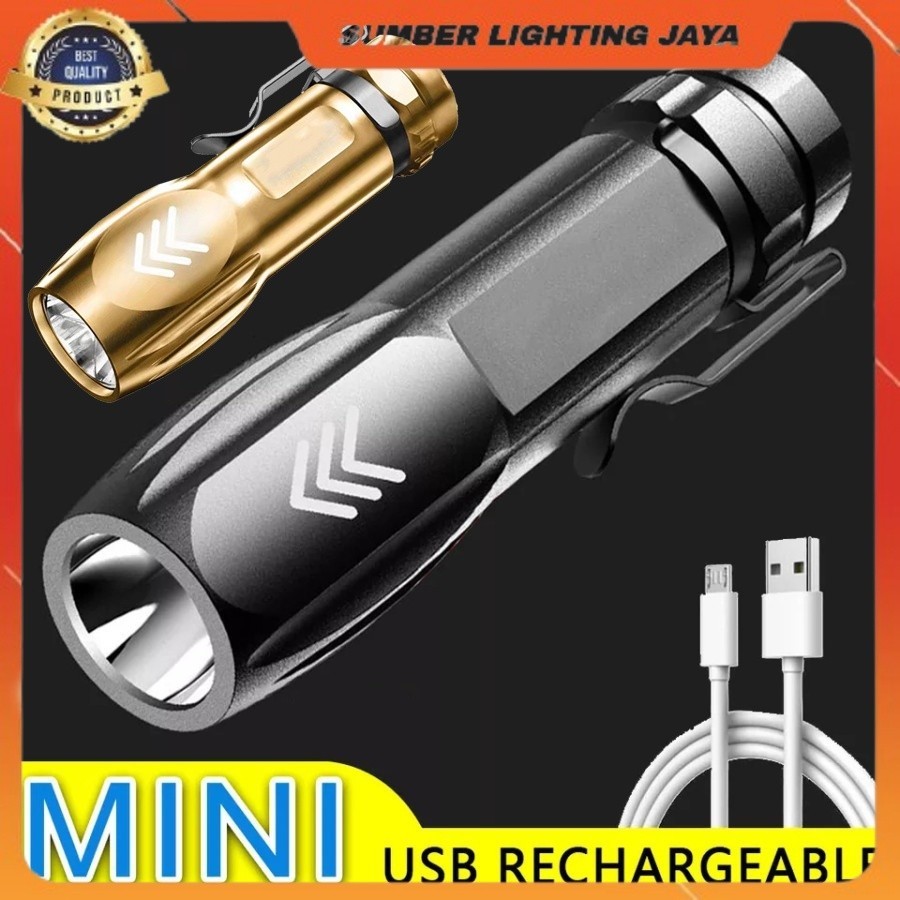 Jual COD & READY STOK SENTER SWAT LED MINI / SENTER LED POLICE ...