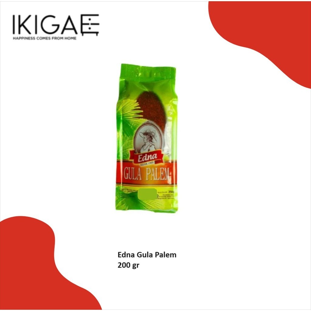 Jual EDNA GULA PALEM ASLI / PALM SUGAR 200 GR | Shopee Indonesia