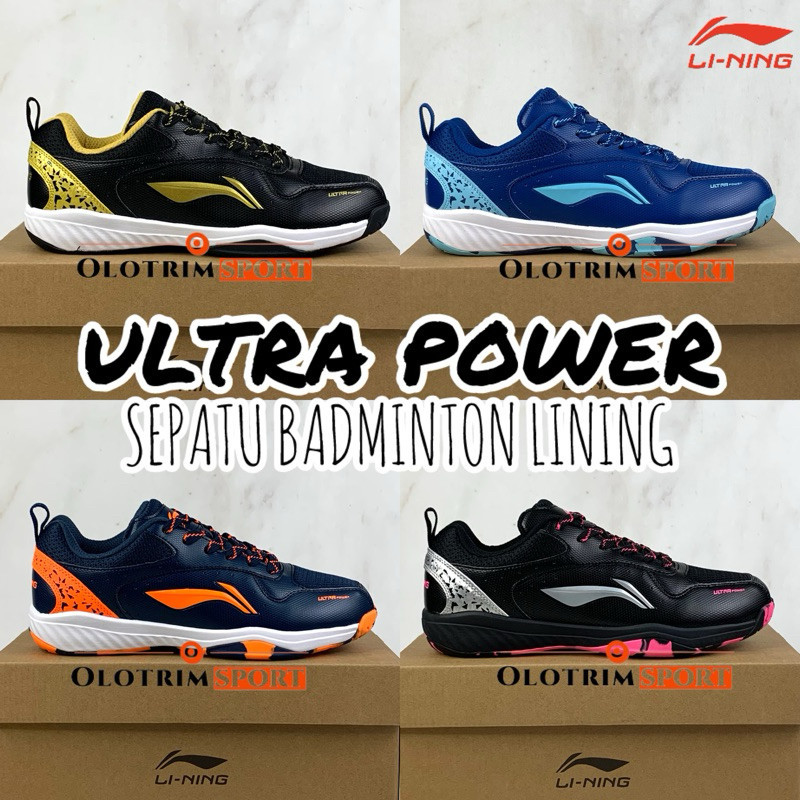 Jual Sepatu Badminton LINING ULTRA POWER 100% ORIGINAL LINING | Shopee ...