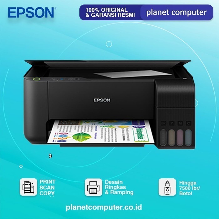 Jual Epson EcoTank L3210 All-in-One Printer [Print - Scan - Copy ...