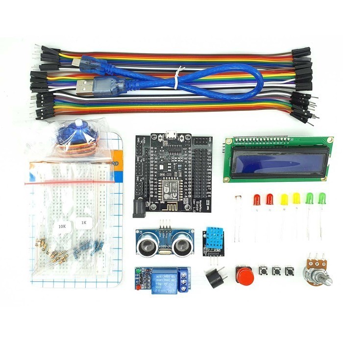 Jual Paket ESP8266 Starter Kit IoT Belajar Internet Of Things | Shopee ...