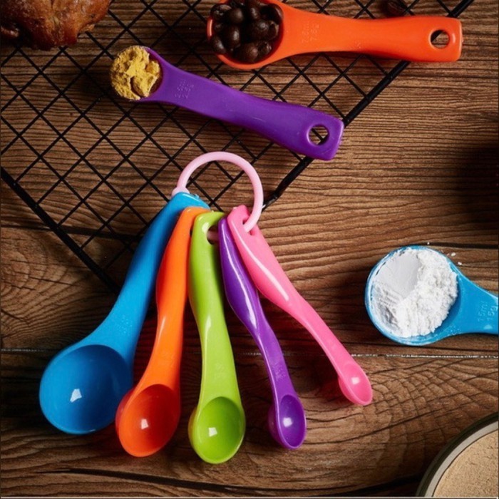 Jual SENDOK TAKAR UKUR BUMBU BAKING MEASURING SPOON HEAT RESISTANT BPA ...