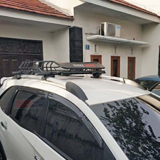 Jual Paket Roof Top Rack Roofrack Rak Mobil Lokal plus Rhino Cross Bar ...