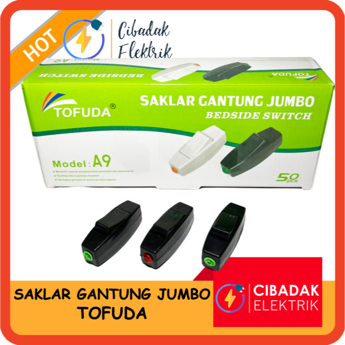 Jual Saklar Gantung JUMBO TOFUDA / Saklar Gantung Swicth ON OFF ...