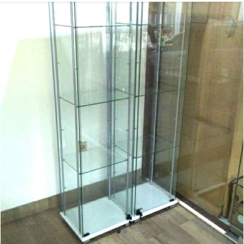 Jual RAK PAKETAN ETALASE KACA FULL | Shopee Indonesia