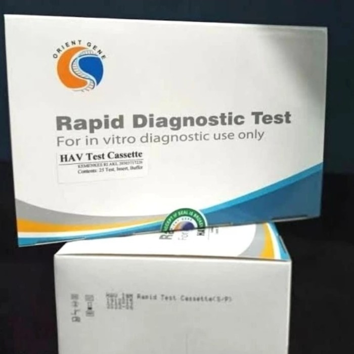 Jual Rapid Test HaV IGG Orient Gene Hepatitis A isi 25 | Shopee Indonesia