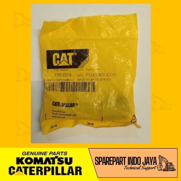 Jual PLUG 155-2274 GENUINE PART PLUG 1552274 PLUG 155 2274 | Shopee ...