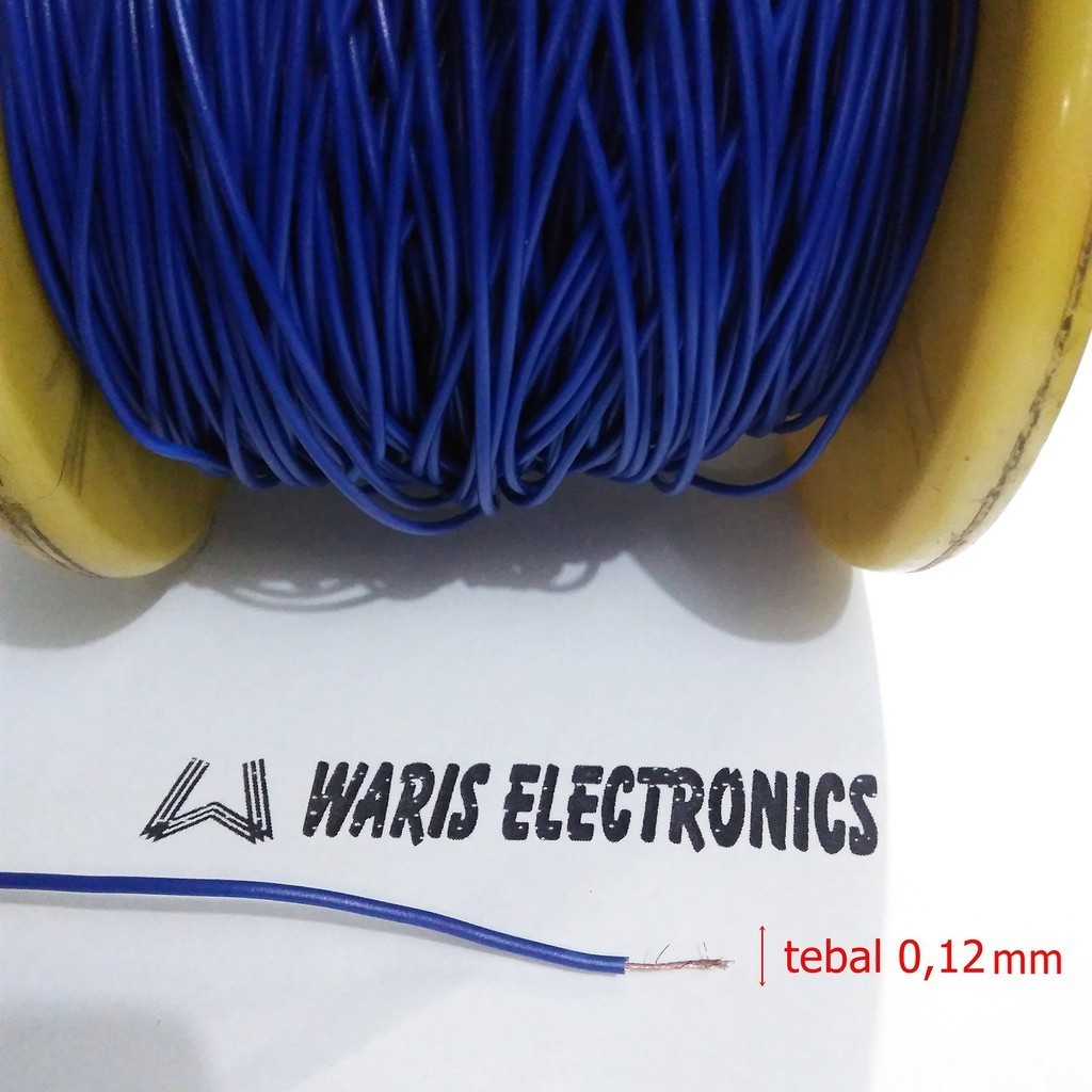 Jual kabel single engkel tunggal kecil serabut 0,12mm | Shopee Indonesia