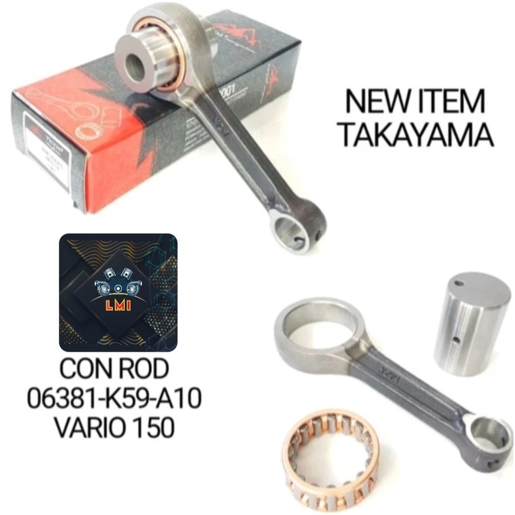 Jual Stang Seher / Tiang Sokar / Con Rod Vario 150 Takayama | Shopee Indonesia