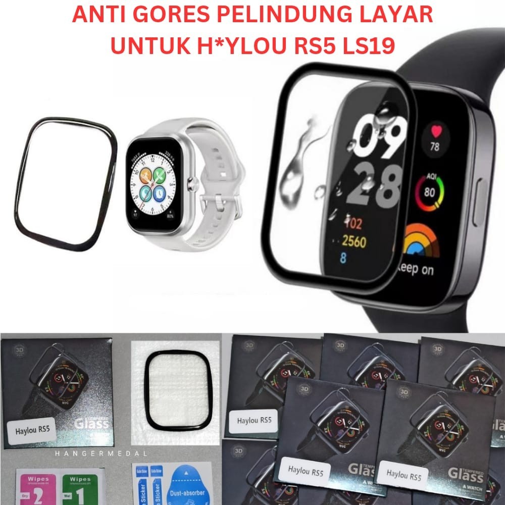 Jual Anti Gores Untuk Haylou RS5 LS19 Screen Protector Pelindung Layar | Shopee Indonesia