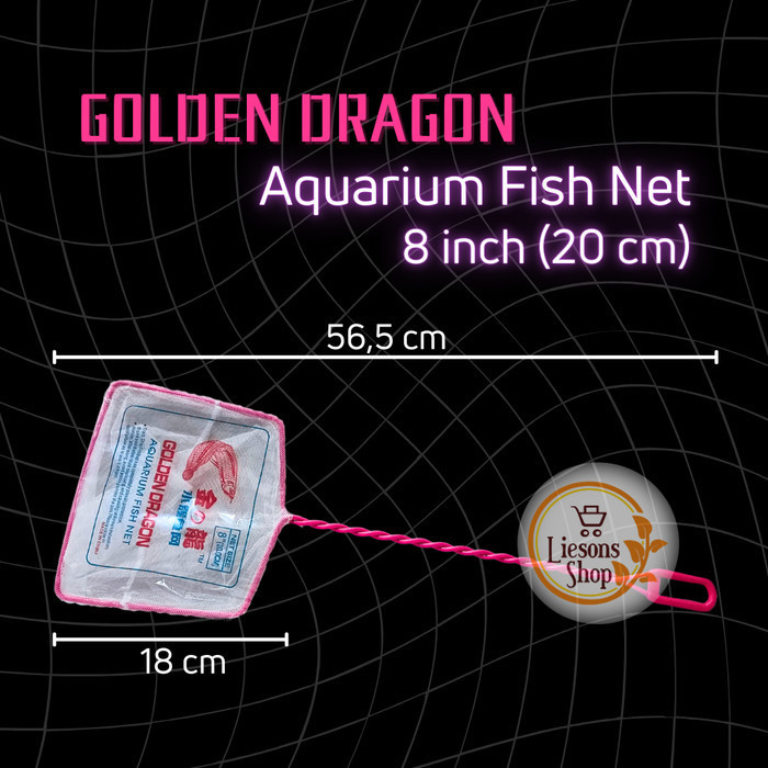 Jual Serokan Golden Dragon 8 inch (18x19cm) / Jaring Serok Ikan ...