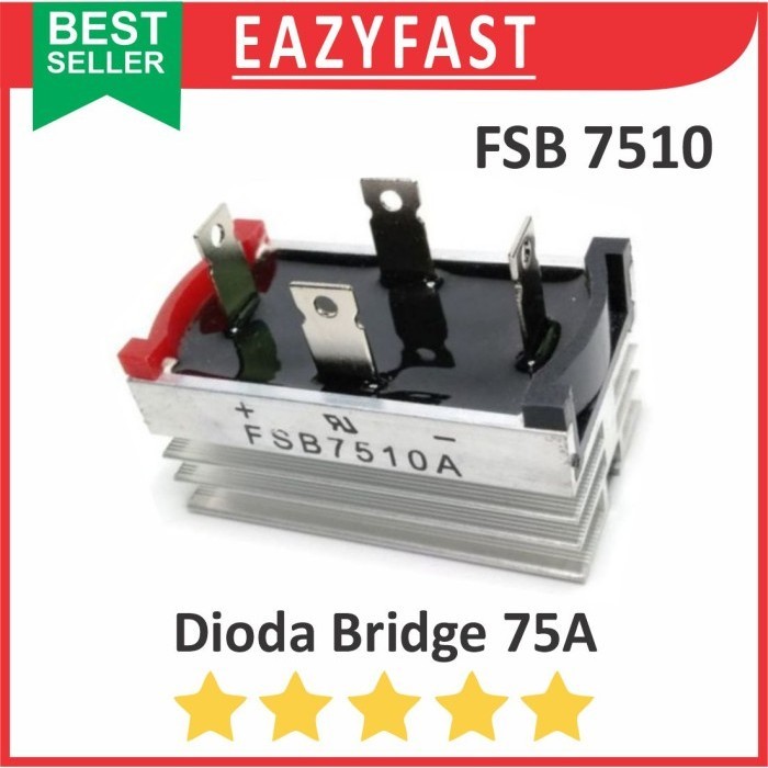 Jual Dioda Kiprok Bridge 75A 75 A Ampere Diode Rectifier FSB7510 FSB ...