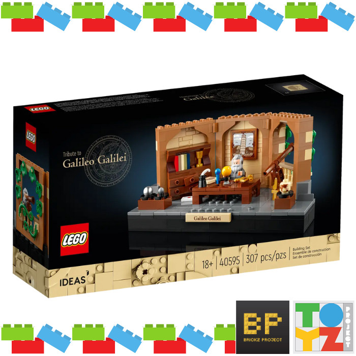 Jual Lego 40595 Ideas - Tribute to Galileo Galilei Ori TP bali | Shopee ...