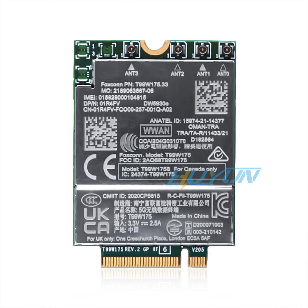 Jual DW5930e-eSIM WWAN 5G Mobile Broadband Module T99W175 RPY3T Rugged ...