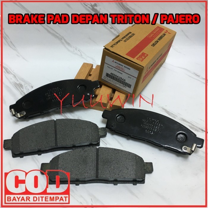 Jual BRAKE PAD TRITON - BRAKE DISC PAD PAJERO - KAMPAS REM DEPAN TRITON ...