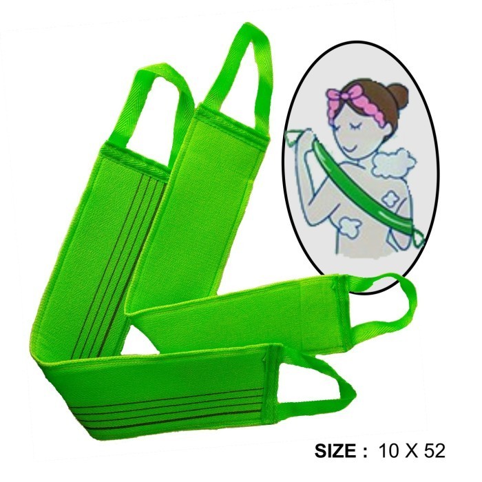 Jual WASHLAP PUNGGUNG KOREA / BELT TOWEL BACK SCRUB - 10 X 52 CM ...